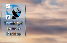 How to create a desktop shortcut to Thinfinity Remote Desktop (WEB RDP)