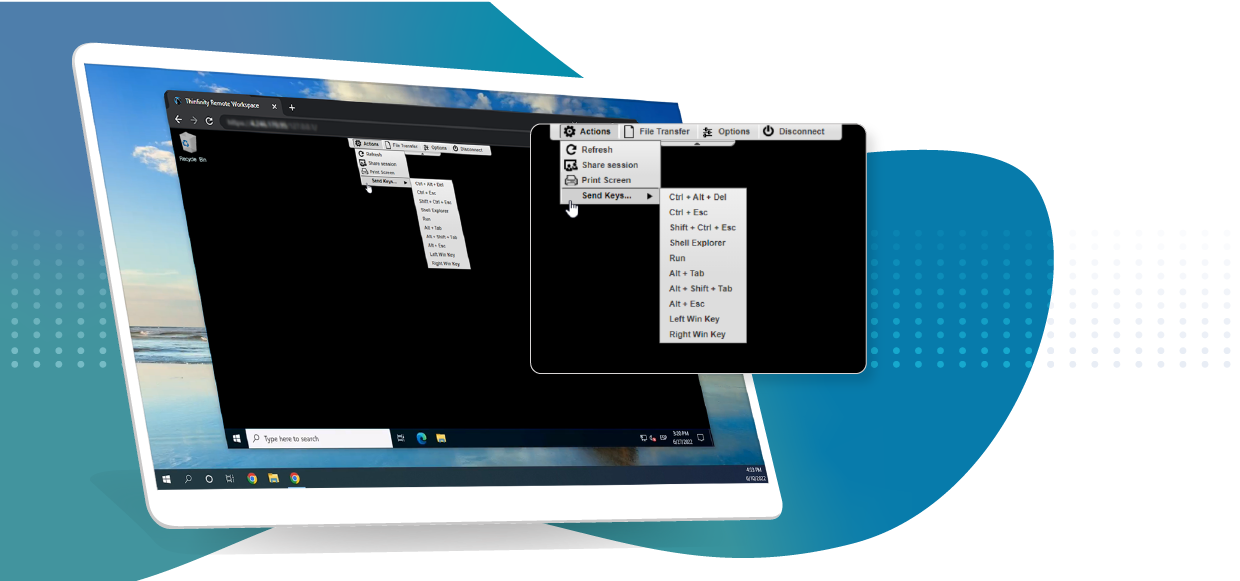 How To Customize The Toolbar In Thinfinity Remote Workspace